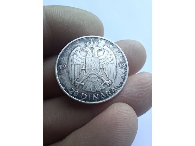 20 dinara 1938