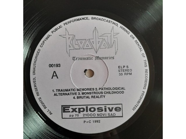 Bloodbath  ‎– Traumatic Memories PROMO