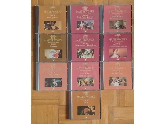 Mozart Edition kolekcija 10 CD
