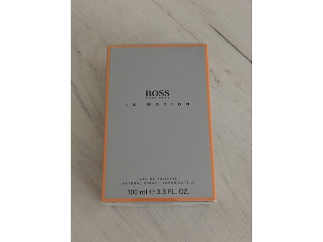 HUGO BOSS Parfem In Motion EDT 100ml Original vakum pak