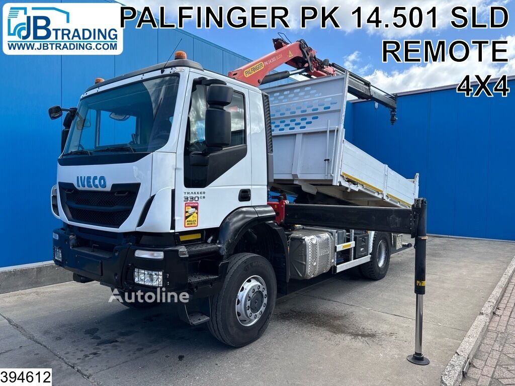 IVECO Trakker 330 4x4, EURO 6, Palfinger, Remote kiper