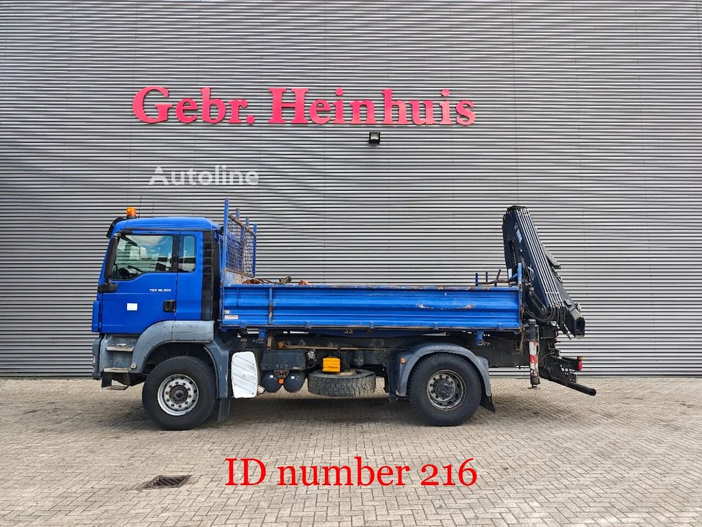 MAN TGS 18.360 4x2 2 Seitenkipper Hiab 122 DS-3 Hiduo kiper