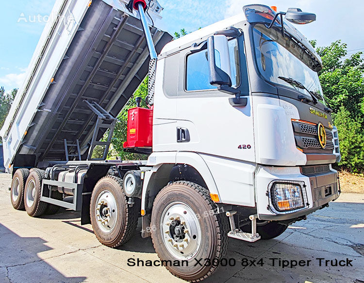 Novi Shacman Shacman X3000 12 Wheeler Dumper Truck Price in Ghana kiper