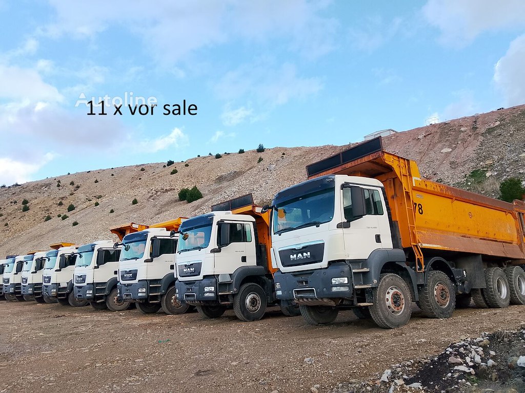MAN TGS 41.440 7unit dump trucks for sale kiper