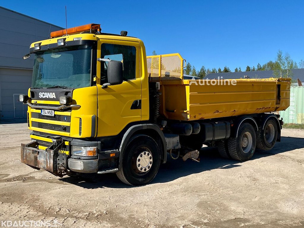 Prodaje se Scania R124 GB6X2NA 420 kiper na aukciji