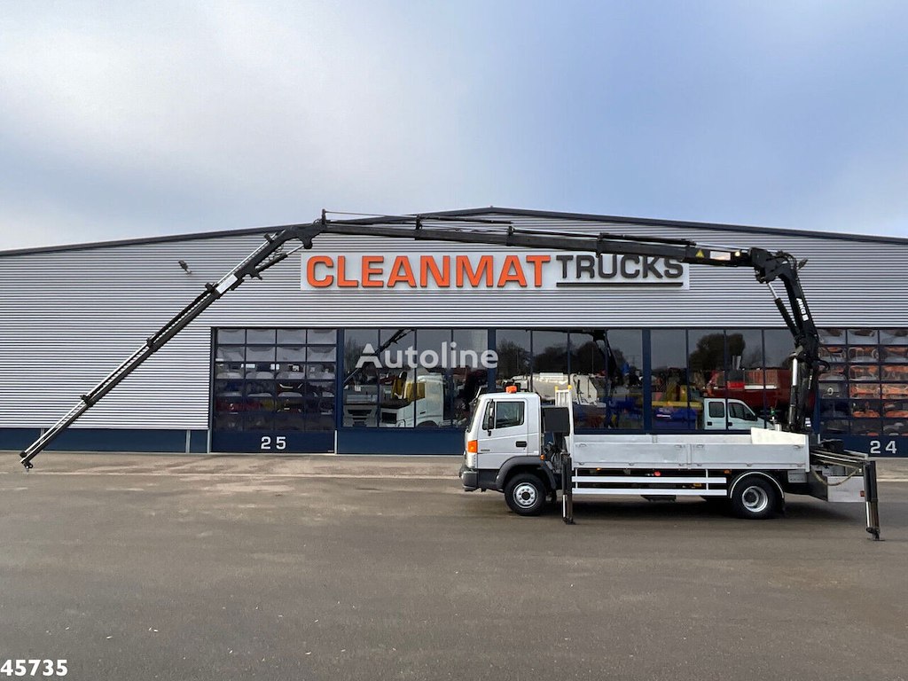Nissan Atleon TK15025R MKG 12 Tonmeter laadkraan + Fly-Jib Just 39.455 kamion s ravnom platformom