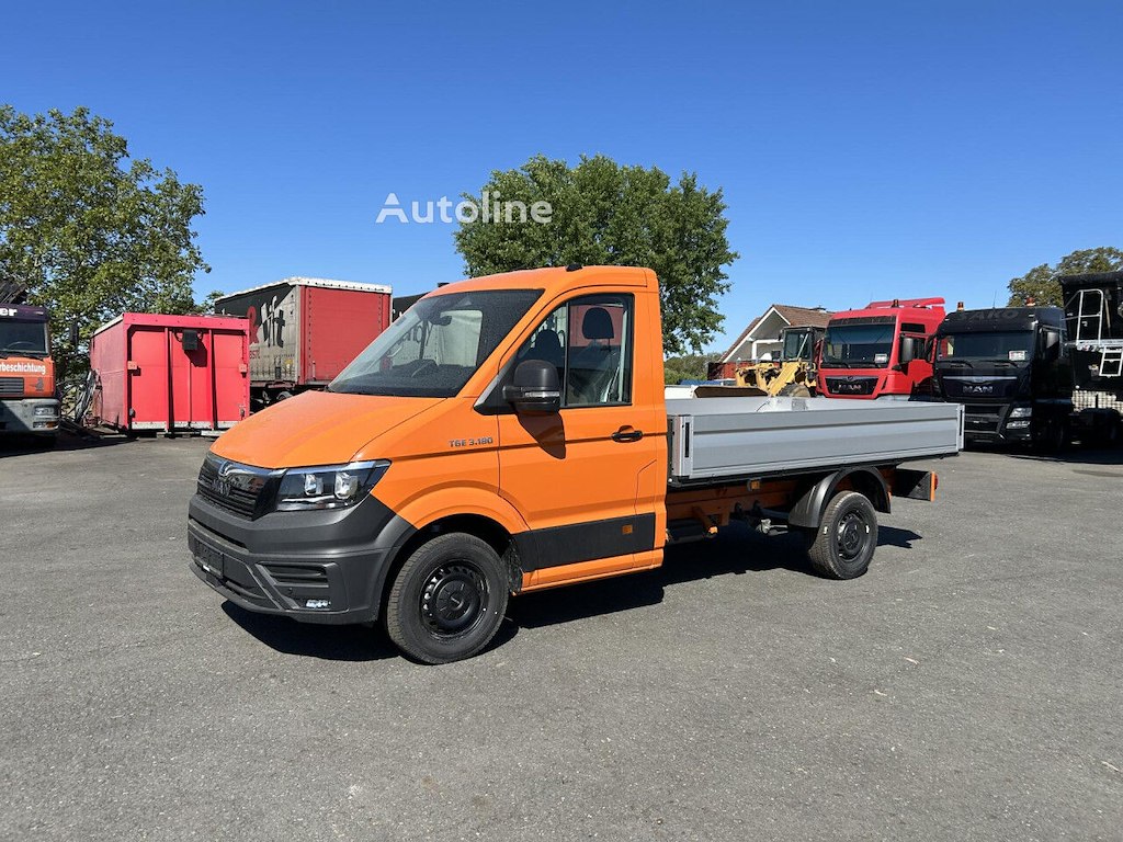Novi MAN TGE 3.180 kamion s ravnom platformom