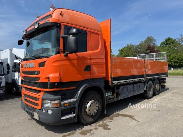 Scania R 440 Pritsche 7,2 m*Highline*RETARDER*Lenkachse kamion s ravnom platformom