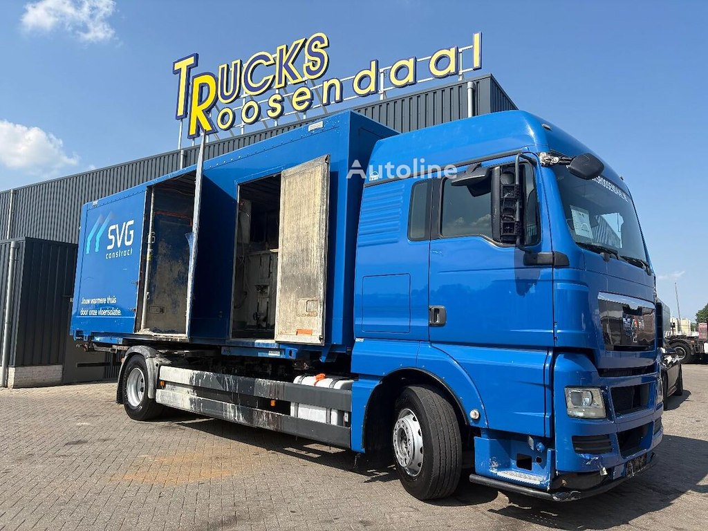 MAN TGS 18.360 + ISOLATION FABRIC INCL. ENGINE + BDF SYSTEM kamion furgon