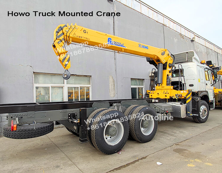 Novi Howo New and Used Howo 6x4 Truck Mounted Crane Truck 12 16 18 ton for kamion šasija