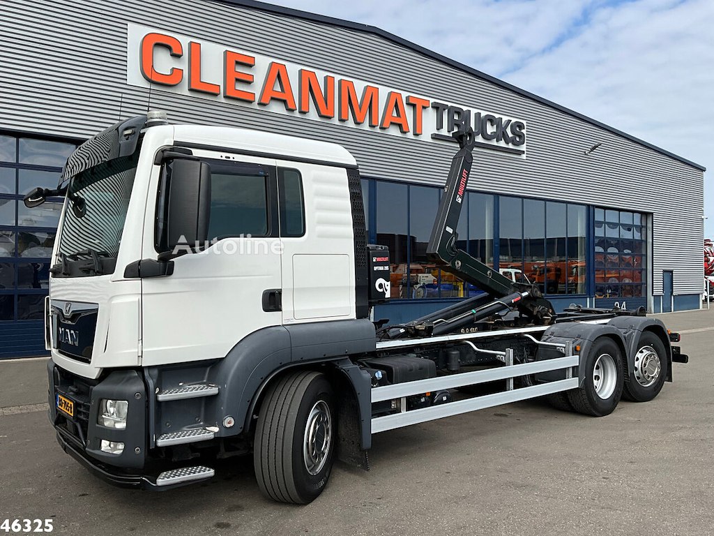 MAN TGS 26.460 Euro 6 Multilift 20 Ton haakarmsysteem kamion rol kiper