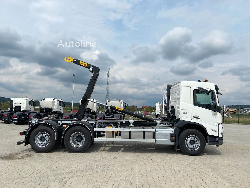 Novi Volvo FM 460 6X2 D11 , ABROLLKIPPER HYVA 20-60S 2026 kamion rol kiper