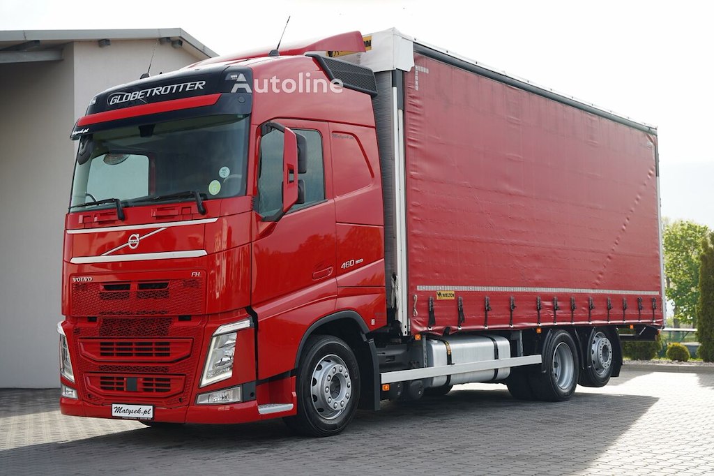 Volvo FH 460 / FIRANKA 7,4 M / I-SAVE / I-PARK COOL / OŚ PODNOSZONA I kamion sa klizna zavesa cerada