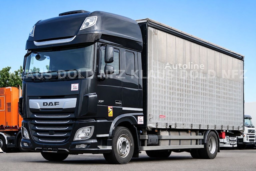 DAF XF 480 Pritsche Plane Retarder Standklima Euro 6 kamion sa klizna zavesa cerada
