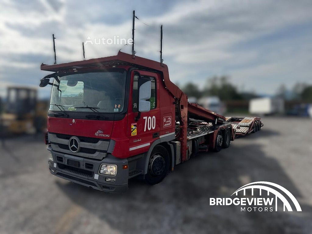 Mercedes-Benz Actros 1844 autotransporter + prikolica autotransportera