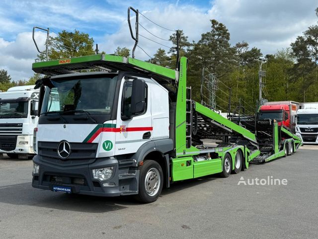 Mercedes-Benz ACTROS 2443 autotransporter + prikolica autotransportera