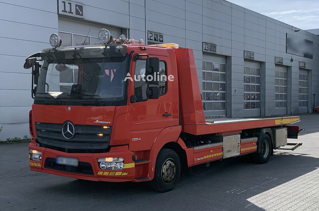 Mercedes-Benz ATEGO 1224 *TEVOR *2 x 3.6t Winches *Brille *Platform 6m šlep auto