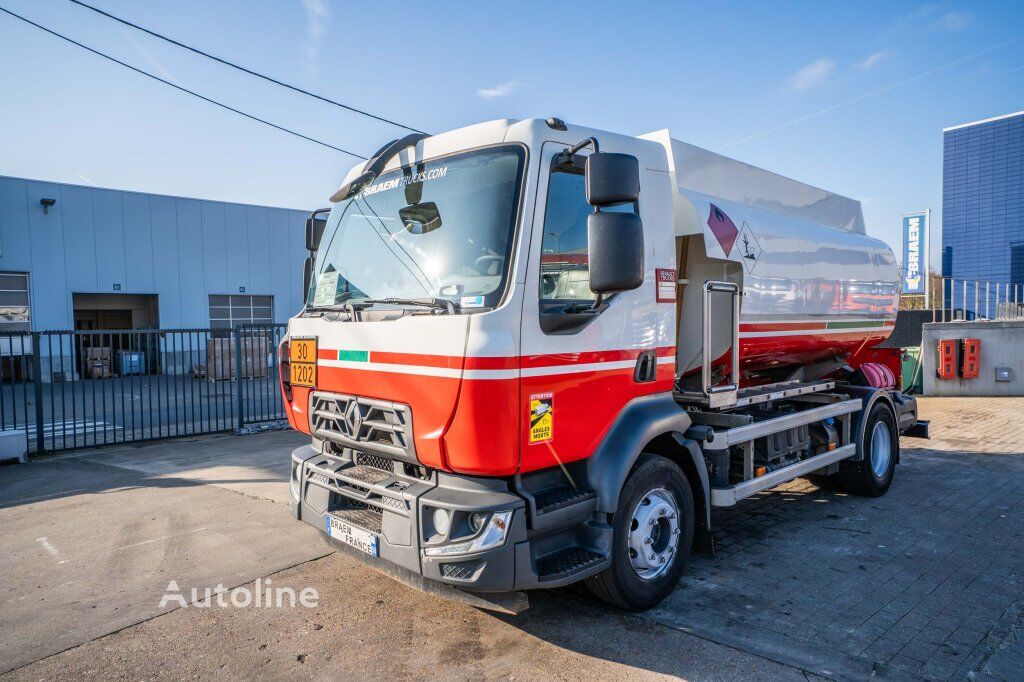 Renault MIDLUM 220 ALU CM 9.000L+4COMP autocisterna za gorivo