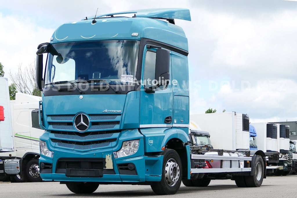 Mercedes-Benz Actros 1840 BDF 2-XL Tanks Vollluft LBW Euro 6 vozilo za prevoz kontejnera