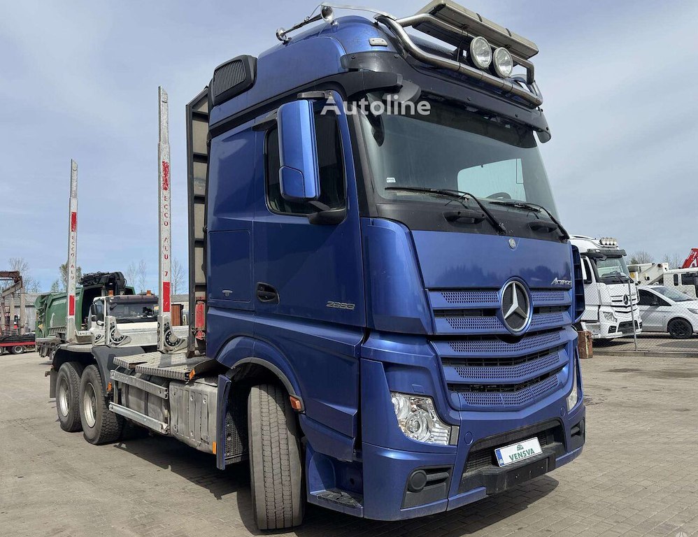 Mercedes-Benz Actros 2663 6x4 BRAND NEW ENGINE kamion za prevoz drva
