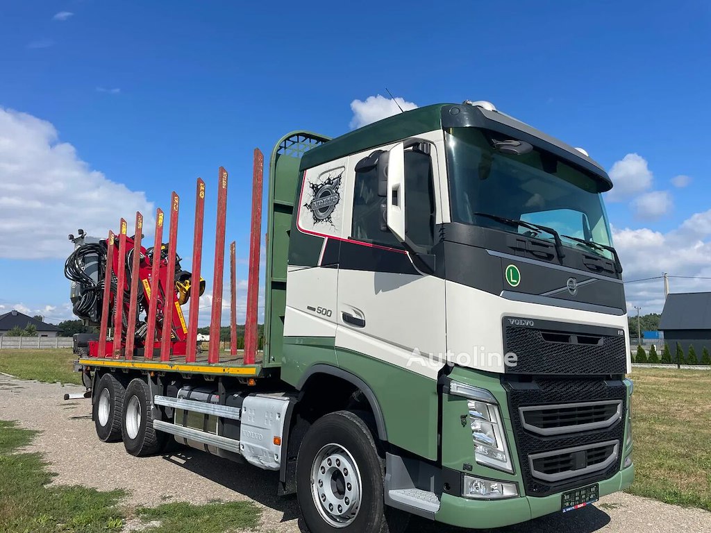 Volvo FH 500 kamion za prevoz drva