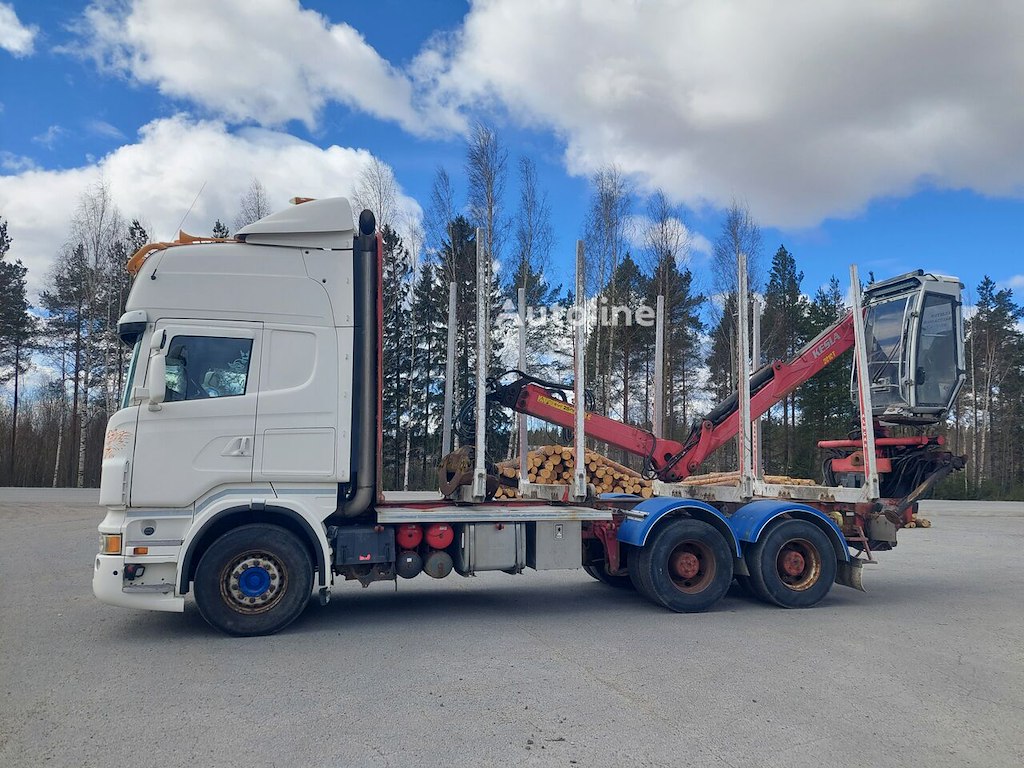 Scania R730 kamion za prevoz drva