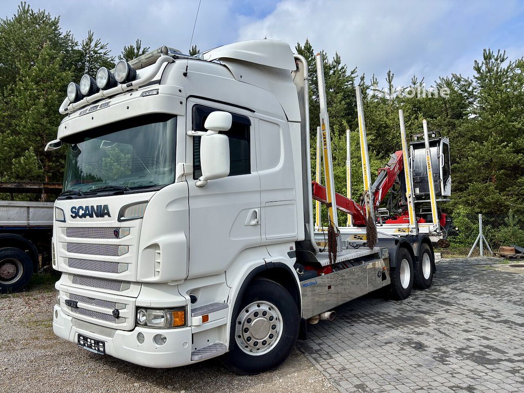Scania R730 KM kamion za prevoz drva