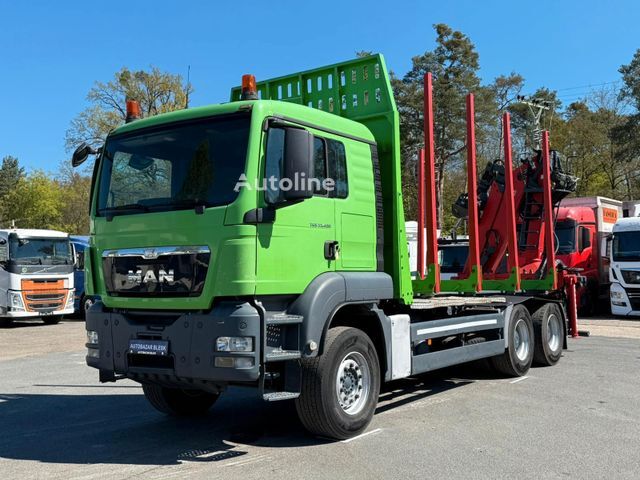 MAN TGX 33.480 kamion za prevoz drva