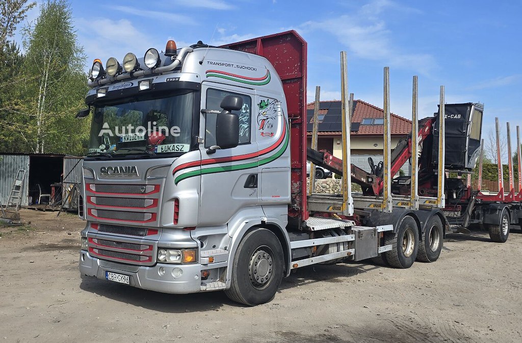 Scania R620 kamion za prevoz drva