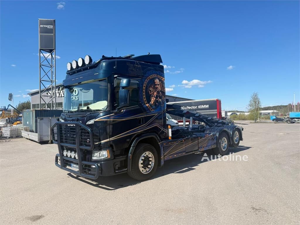 Scania G500 6x2 kamion sa kukom za podizanje tereta