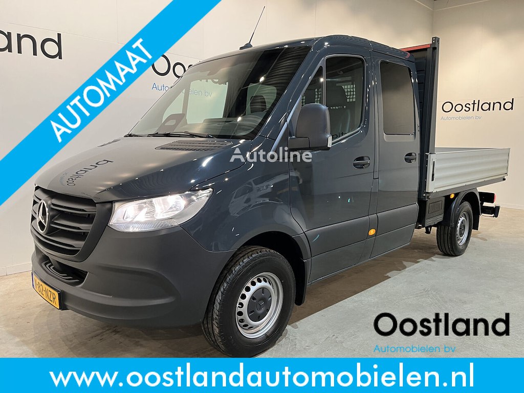 Mercedes-Benz Sprinter 317 CDI L2 RWD DC 7 PERS. Automaat kamion s ravnom platformom < 3.5t