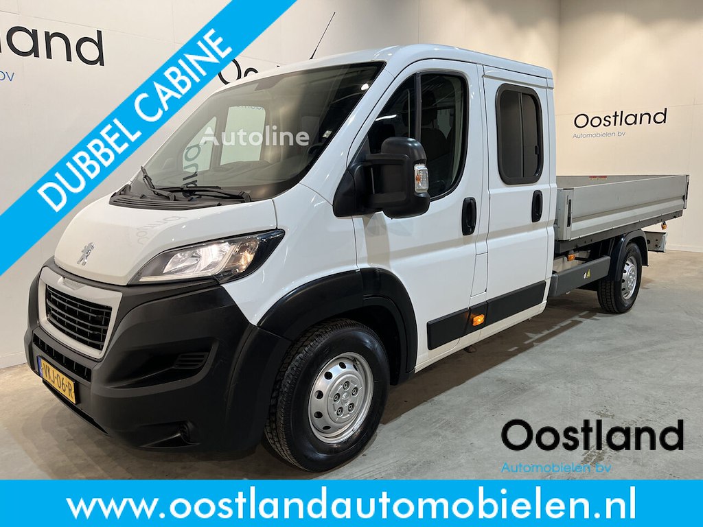 Peugeot Boxer 2.2 HDi 165 PK L4 Pro Zwaar DC 6 pers. kamion s ravnom platformom < 3.5t