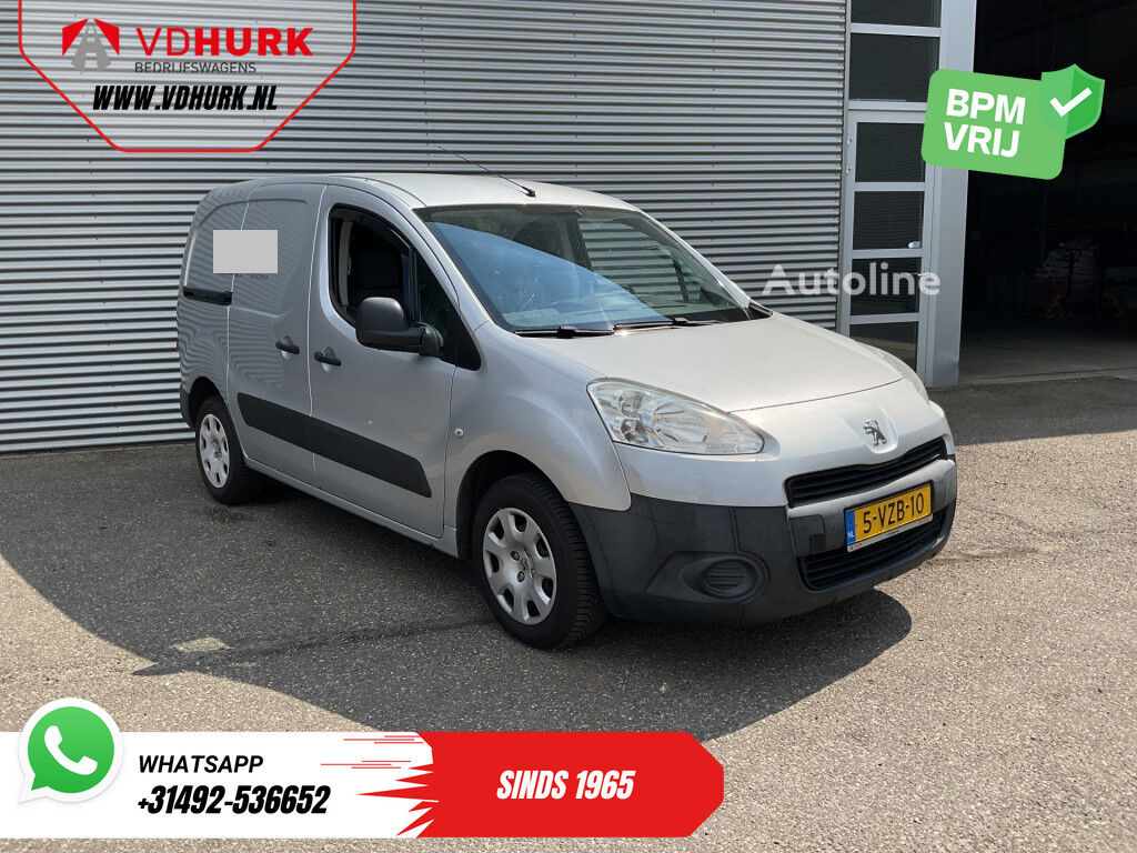 Peugeot Partner 1.6 HDI 90 pk EXPORT APK 01-'27/ 3.Pers/ Trekhaak/ Radio minibus furgon