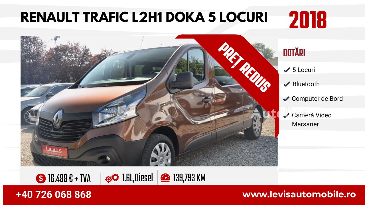 Renault Trafic Doka 5 Locuri kombi minibus