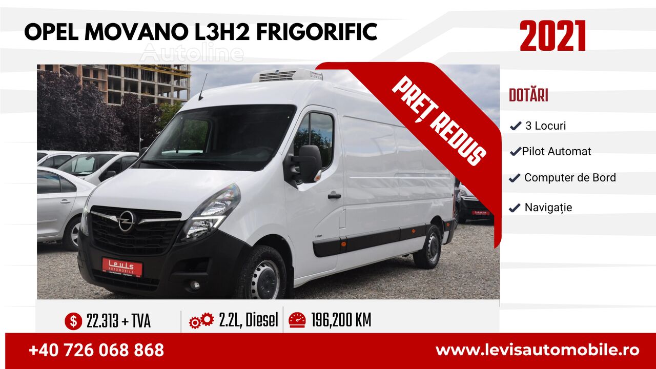 Opel Movano Frigorific minibus hladnjača