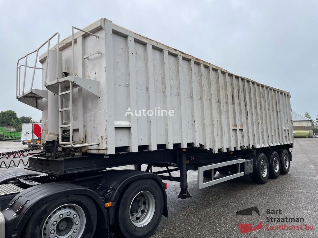 LAG O-3-40 K 3 assige oplegger met 53m³ schrootkipper met deuren. poluprikolica kipera