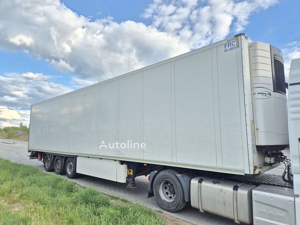 Schmitz Cargobull Multitemp Dopplestock from Germany Lift axle 2015 poluprikolica hladnjača