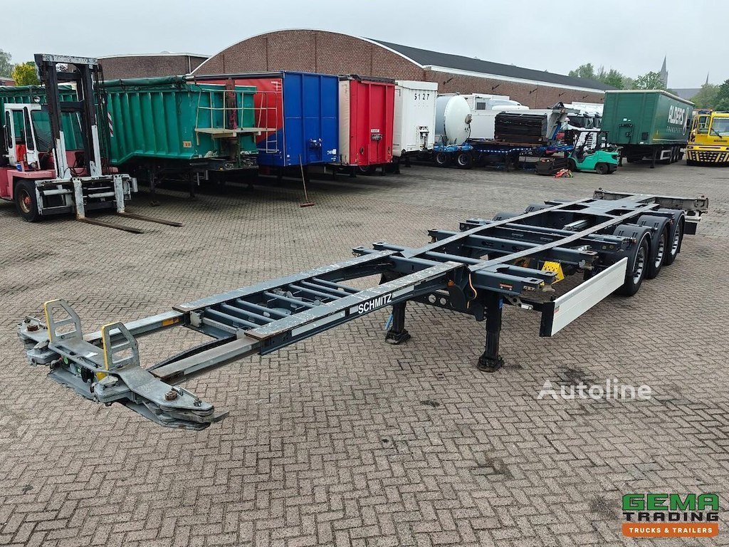 Schmitz Cargobull SCB S3D All Types of Containers - Front/Rear Slider - Lift Axle poluprikolica za prevoz kontejnera