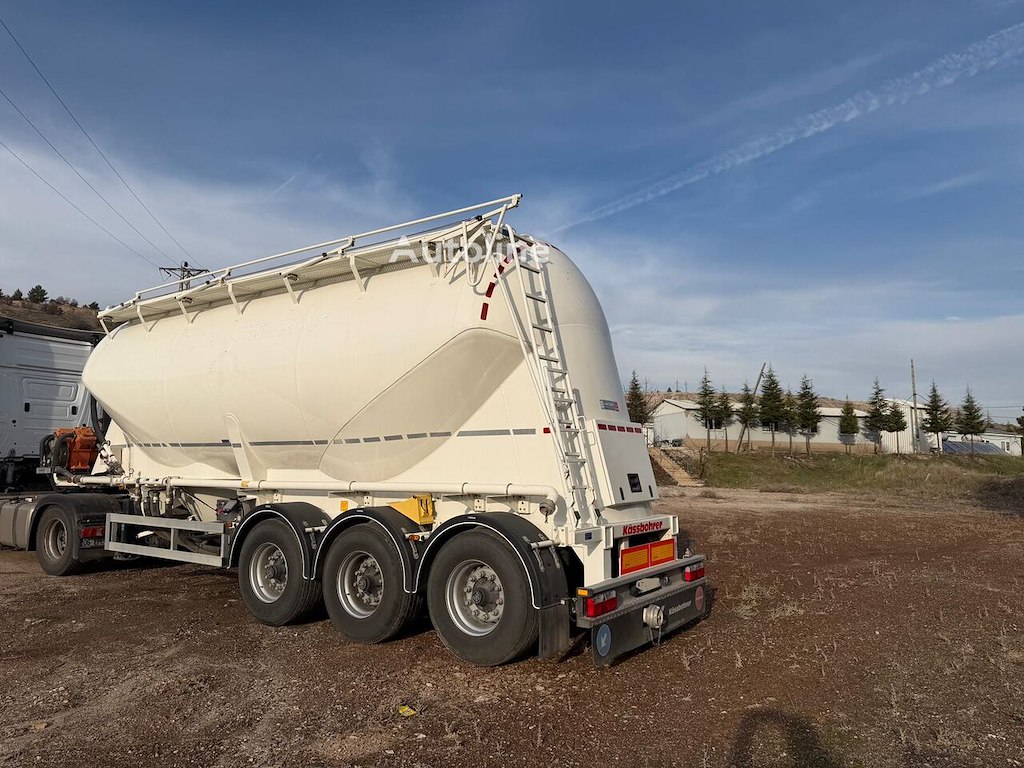 Kässbohrer 17 unit Aluminium Cement silo 35 m3 wıth diesel compüresör cisterna silos