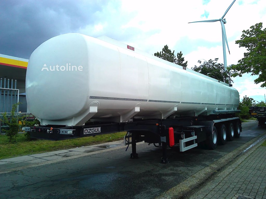 Nova Özgül G 4 AXLE STEEL SUSPENSION poluprikolica autocisterna