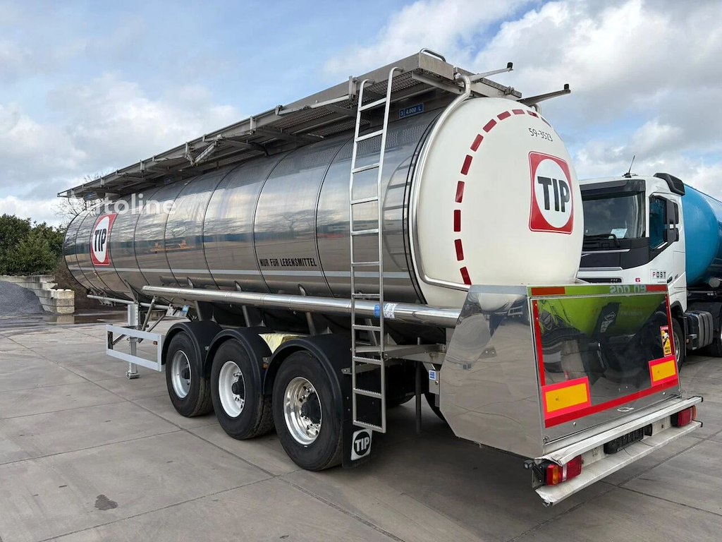 Feldbinder 34000L 3 kammer pumpe heizung / LEBENSMITTEL / FOOD cisterna za prevoz hrane