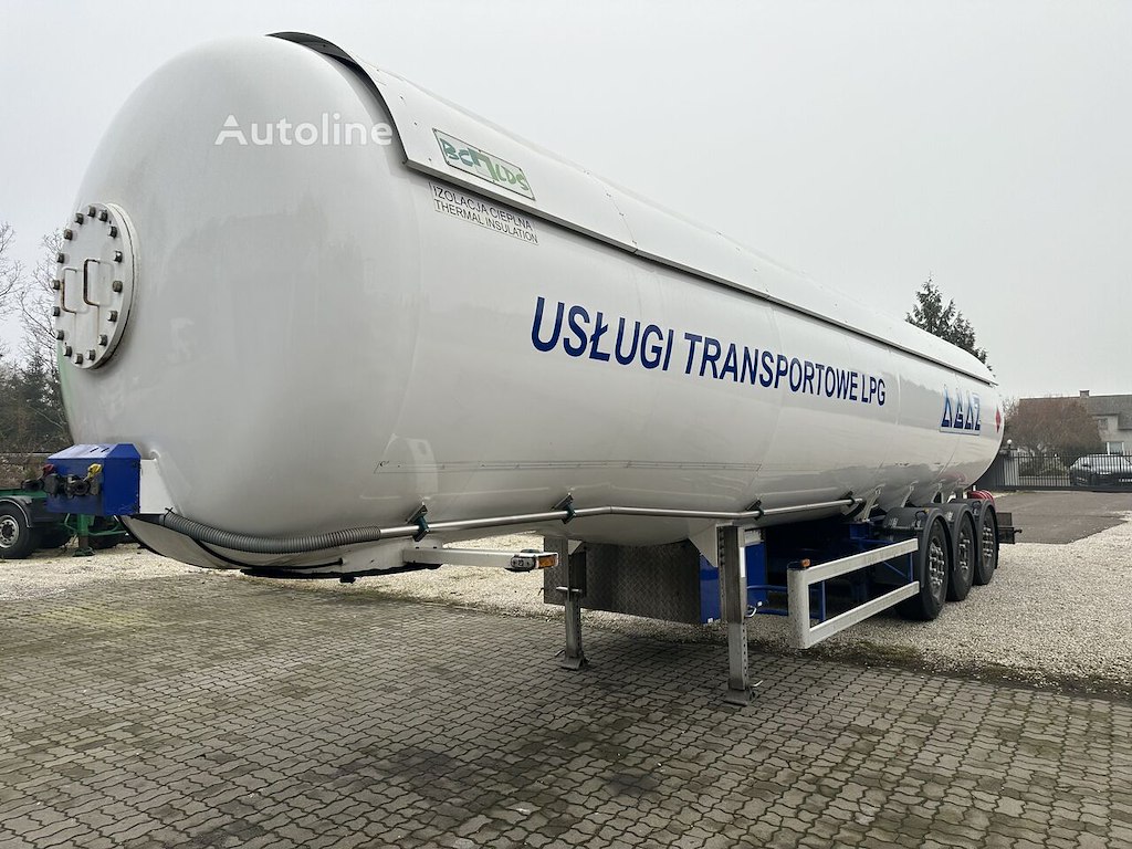BC LDS NCG-50 poluprikolica cisterna za gas