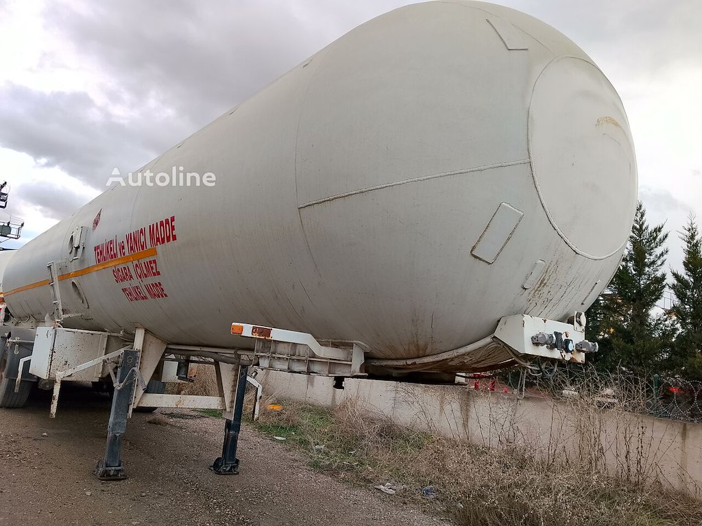 Isisan 2 unit LPG tanktrailer 45 m3 BPW axle poluprikolica cisterna za gas