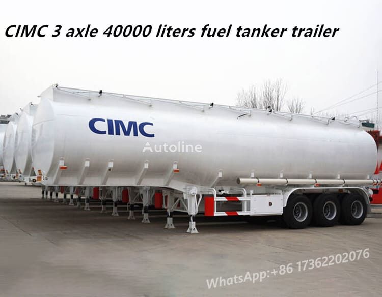 Nova CIMC Fuel Tanker Trailer for Sale in Senegal cisterna za goriva i maziva