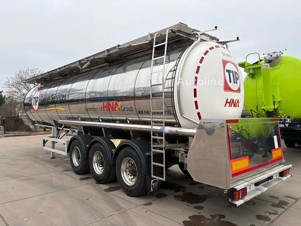 Feldbinder 34000L 3 kammer pumpe heizung / LEBENSMITTEL / FOOD cisterna za prevoz hrane