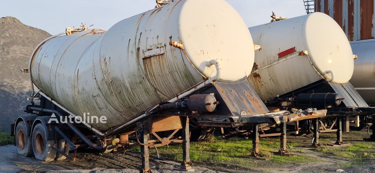 Cement Silo 40 m3 2 unit breand Bennes Marrel cisterna za prevoz cementa