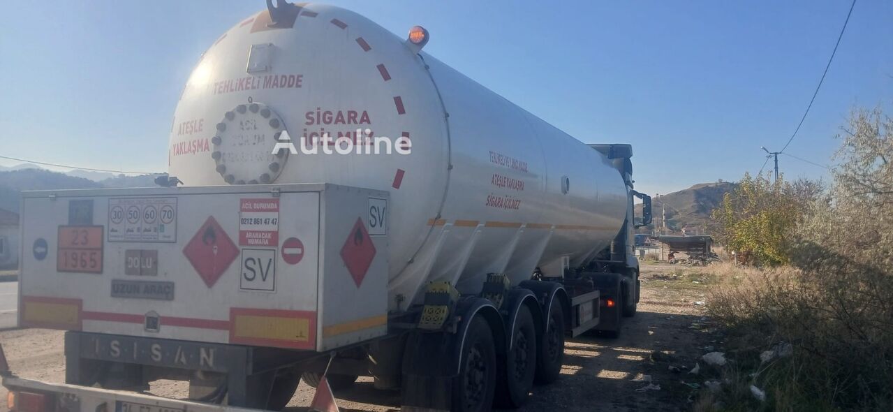 Isisan 45 m3 LPG tank trailer ADR with pump and meter poluprikolica cisterna za gas
