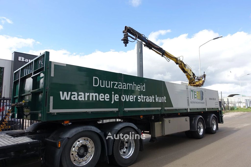 Floor 2 ASSIGE STENEN TRAILER / KENNIS 14000 R / KEURING 2027 / TUV 20 poluprikolica sa ravnom platformom