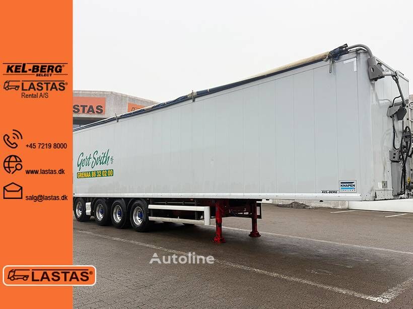 Knapen Trailers Walkingfloor / Schubbodenauflieger 90m3 poluprikolica sa pokretnim podom