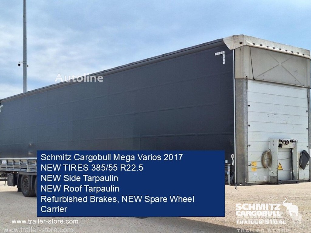 Schmitz Cargobull poluprikolica s ceradom